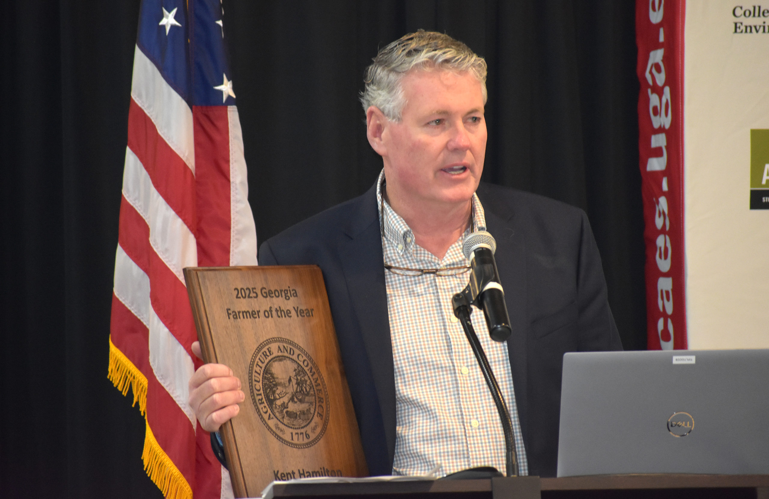 Ag Forecast Announcement: Kent Hamilton Named Georgia Farmer of Year ...