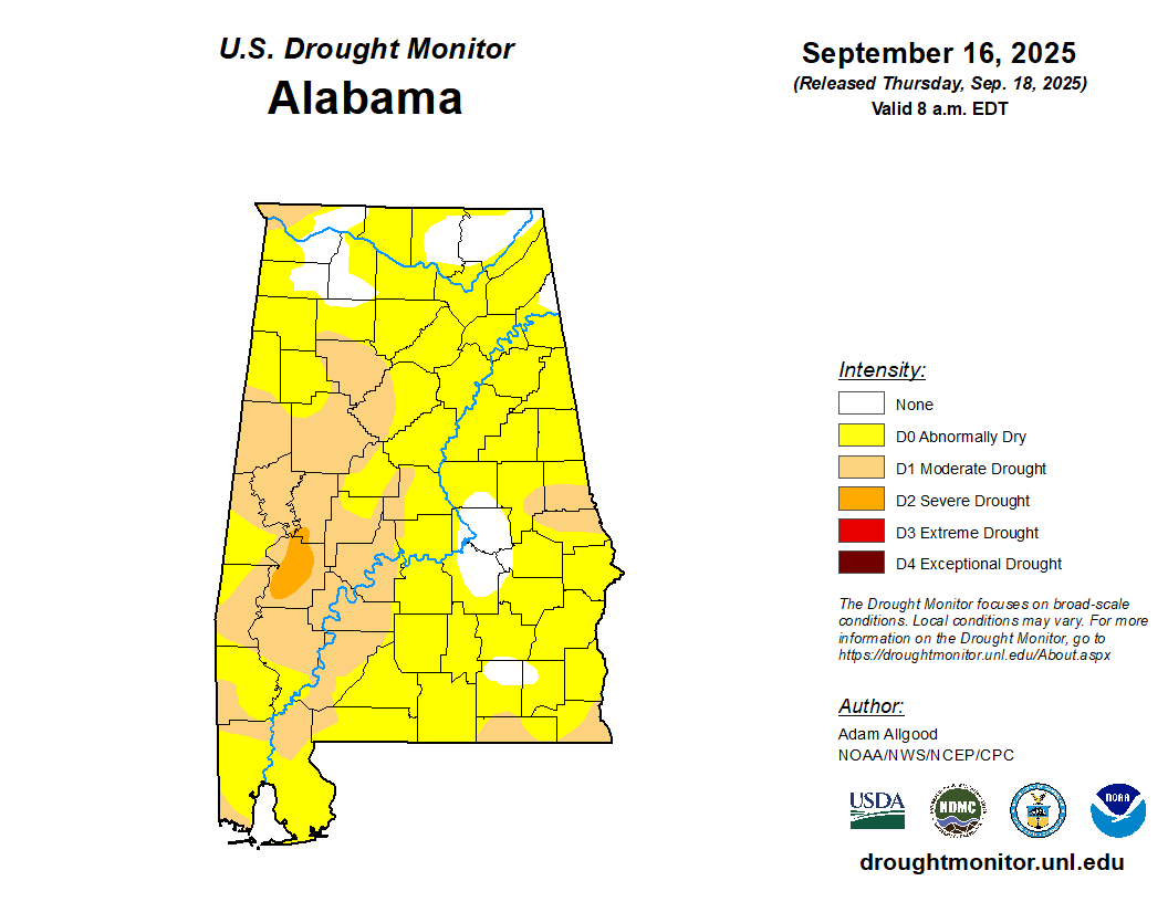 How Dry Is It? North Alabama Farmers in 'Water Conservation Mode ...